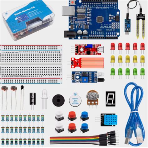 Arduino Basic Kit набор Arduino купить недорого в Санкт Петербурге Roboparts