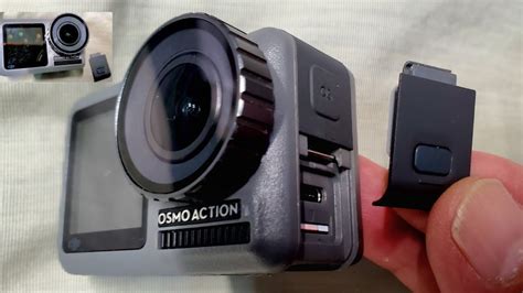 How To Remove And Reinstall Cover Usb Type C And Microsd Port For Dji Osmo
