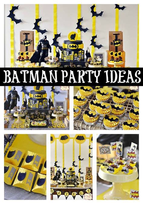 23 Of The Best Ideas For Batman Birthday Party Decorations Home