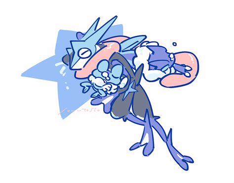 Usduvi Froakie Frogadier Greninja Mega Greninja Nintendo Pokemon Pokemon Legends Z A