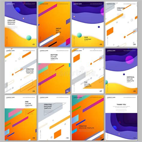 A4 Brochure Layout Of Covers Design Template For Flyer Leaflet A4 Format Brochure Design