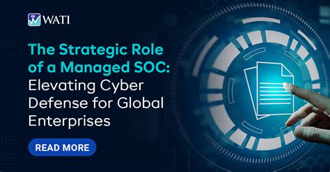 Role Of Managed Soc Elevating Cyber Defense For Enterprises