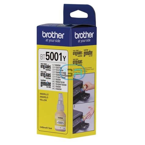 Tinta Brother Bt 5001y Yellow Dcp T300 T500w T700w 5k