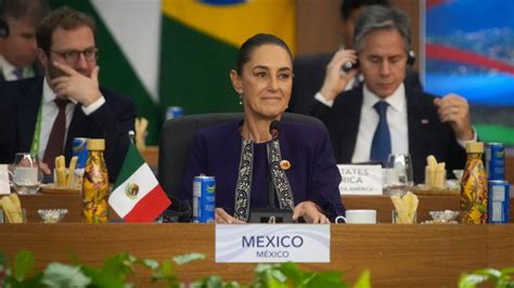 NotiGAPE Dejemos De Sembrar Guerras Sheinbaum Propone En G Destinar Del Gasto Militar