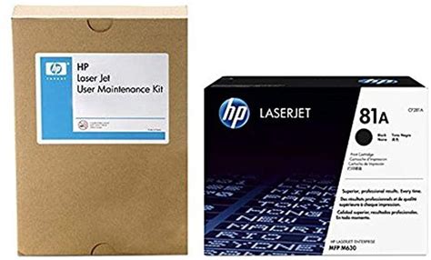 Hp 81a Cf281a Black Original Laserjet Toner Cartridge And Printer