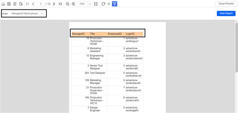How To Create A Report With Dynamic Or Variable Columns