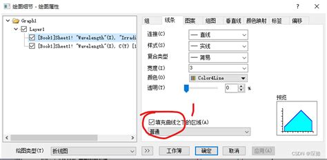 Origin绘制彩色光谱图origin光谱图怎么做 Csdn博客