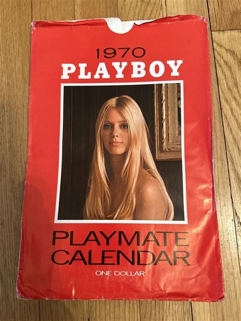 1970 Playboy Playmate Calendar With Envelope 4707708616