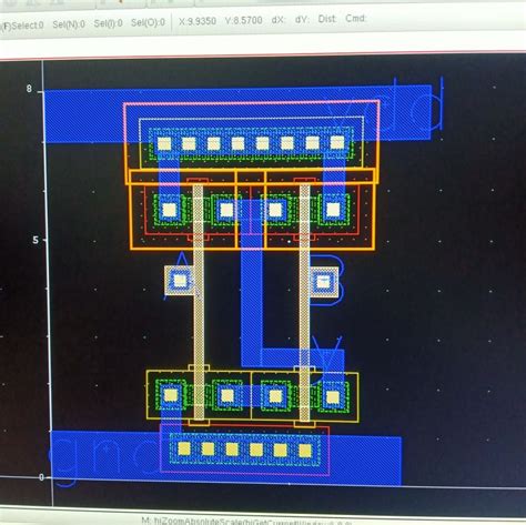 Lalit Pathade On Linkedin Tried To Create A Nand Gate Layout Using