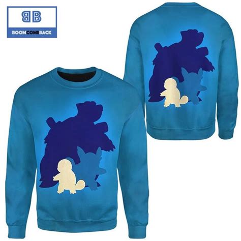 Shadow Pikachu Evolve Pokemon Anime Christmas 3d Sweatshirt Boomcomeback