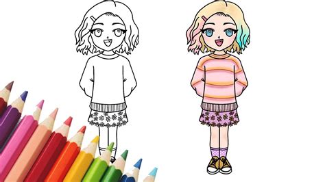 How To Draw Enid Sinclair From Netflixs Wednesday Cute Easy Step By