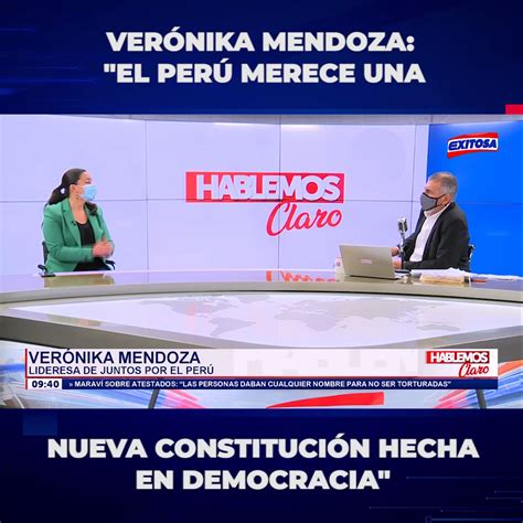 Exitosa Noticias On Twitter La Excandidata Presidencial Y Lideresa De Nuevo Per Vero