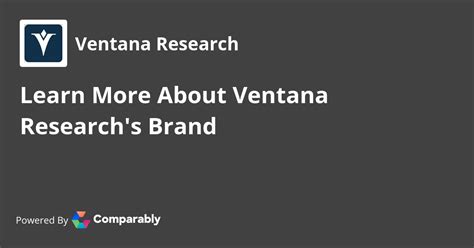 Ventana Research NPS Customer Reviews Comparably