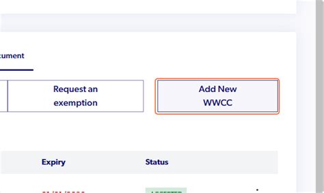 2025 Registration System Admin How To Update Wwcc As An Admin