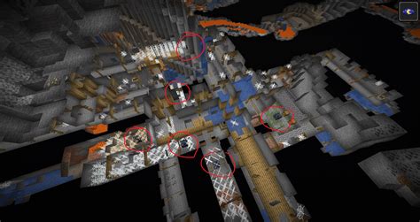 Sextuple Spider Spawner World All In Range Of Eachother 5 Cave Spiders