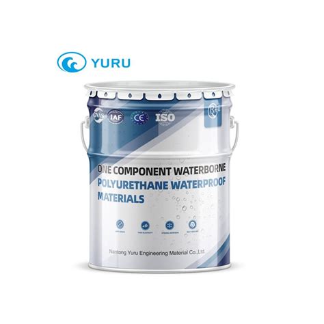 Yuru Single Component Water Based Polyurethane Waterproof Coating Yuru Waterproof