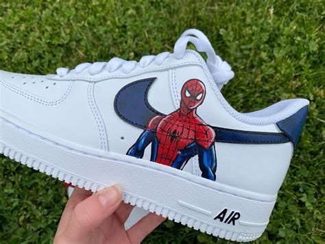 Wanda X Spider Man Air Force 1 Custom Daniel Customs