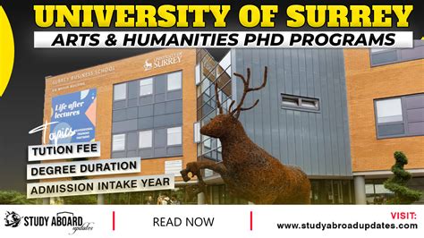University Of Surrey Arts And Humanities Phd Programs