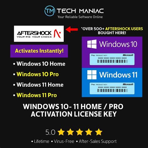 Genuine Windows 1011 Retail License Key Home Pro Activation