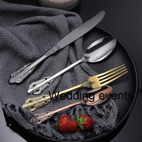 Cutleries Set Tableware Furniture For Eventswedding Events