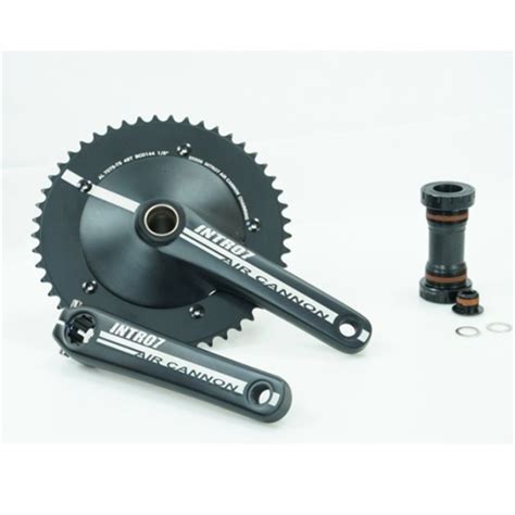 Đùi đĩa Fixed gear INTRO7 AIR CANNON trục rỗng kèm BB Hanoibike shop