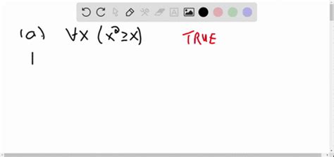 SOLVED Express The Negation Of Each Of These Statements In Terms Of