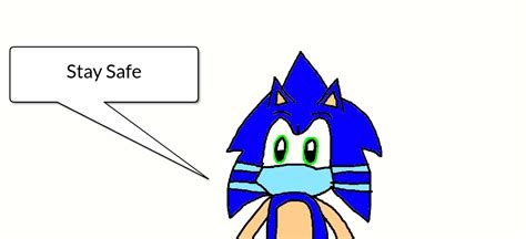 Sonic Sez Stay Safe By Sonicthecoolhog On Deviantart