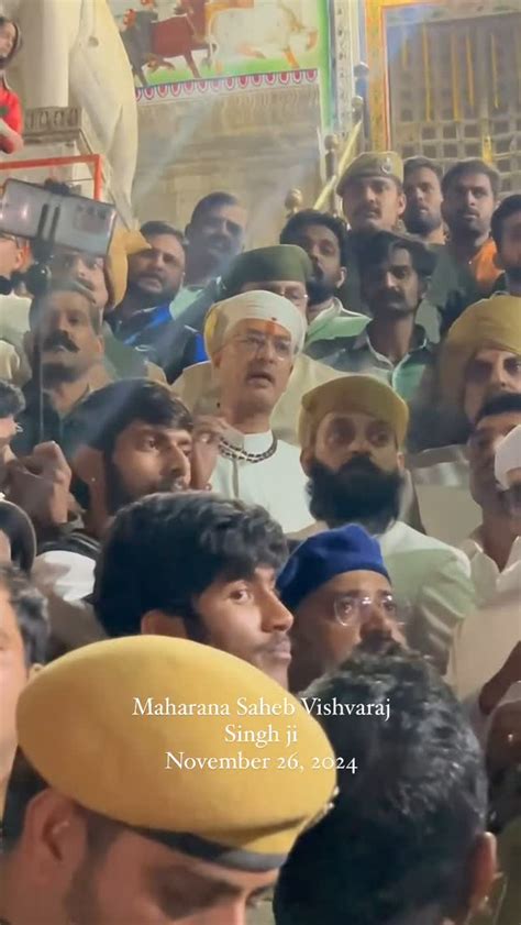 Maharana Mahendra Singh Mewar Wishing Bhanwar Ji Bavji Devajaditya