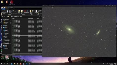 Preview FITS Image In File Explorer A Quicklook Plugin For Windows Astronomy Software