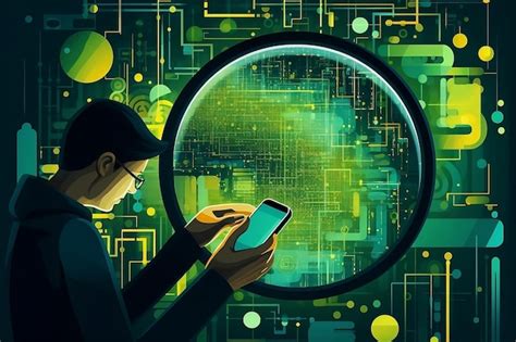 Premium Ai Image Illustration Of A Person Exploring The Inner