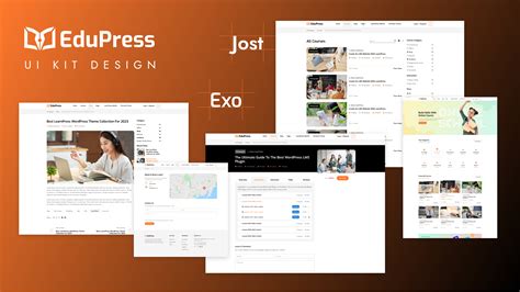 Edupress Ui Kit For Education Online Learning Figma Community