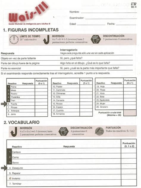 Download Protocolo Wais Iv V Ch Pdf Nqetj