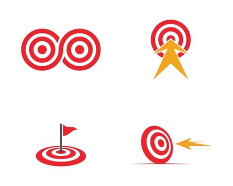 Premium Vector Target Icon Vector Illustration
