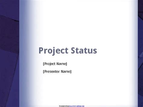 Project Status Report Template 3 PDFSimpli