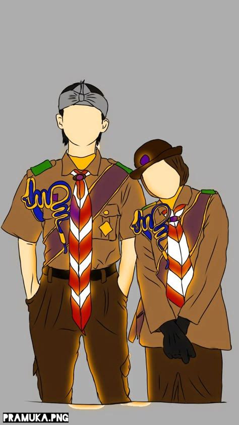 Gambar Pramuka Kartun