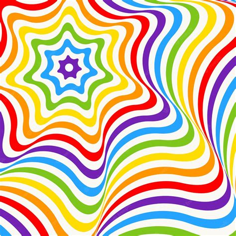 무지개 배경 Lgbt 색상 프리미엄 벡터