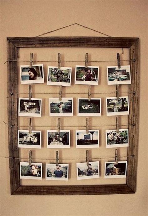 20 façons de décorer votre maison de manière originale avec vos photos