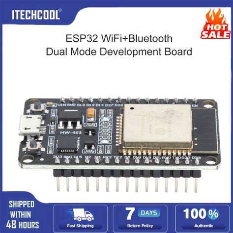 Esp Wroom 32 Esp 32s Esp32บลูทูธรองรับ Wifi Dual Core บอร์ดพัฒนา Cpu