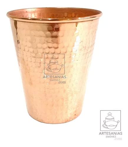 Vaso De Cobre Martillado Artesanal 700 Ml Full Envío Gratis