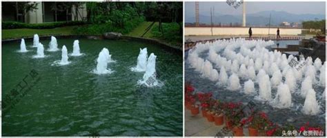 湧泉噴頭的實際效果與加氣噴頭哪個更好老賈假山 每日頭條