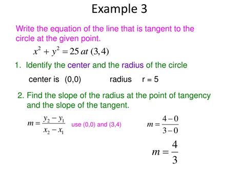 Ppt Circles Write An Equation Given Points Powerpoint Presentation Free Download Id 2105847