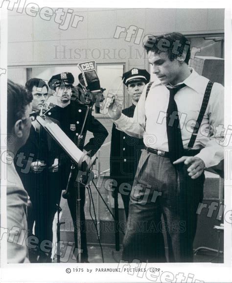 1975 Actor Paul Shenar In The Night That Panicked America Press Photo