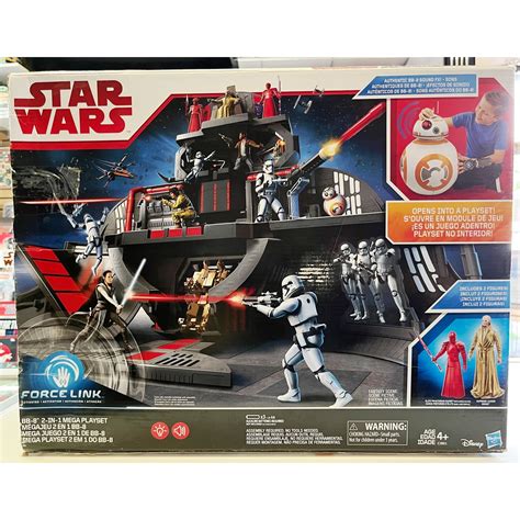 Star Wars The Force Awakens Bb 8 2 In 1 Mega Playset Force Link Hasbro