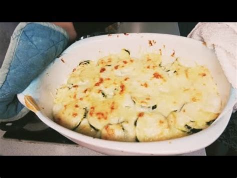 Gratin de courgettes aux lardons et béchamel Chez L Ours
