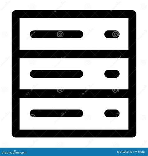 Server Vector Icon Big Data Icon Vector Stock Vector Illustration Of Storage Server 319265410