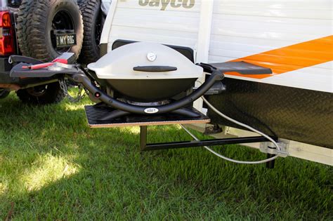 Caravan Swing Away Bbq Arm Review 5 Discount Code Myrig Adventures