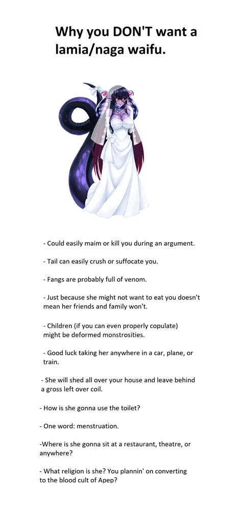 The Downside Of A Monster Girl Waifu Monster Girls Know Your Meme