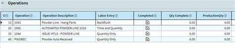 joboper qtycompleted remains at zero after running batch job kinetic