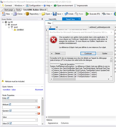 i try to add a condition i have the error · issue 622 · rappen