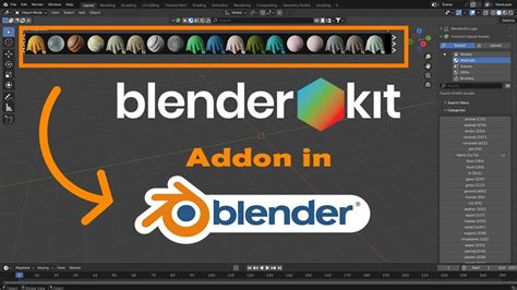 How To Install Blenderkit Addon Blender Begginer Tutorial Free
